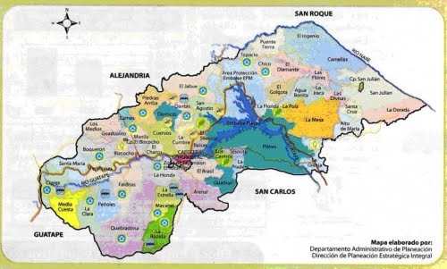 RECUENTO HISTORICO: LOCALIZACIÓN Y LIMITES DL MUNICIPIO DE SAN RAFAEL ANT